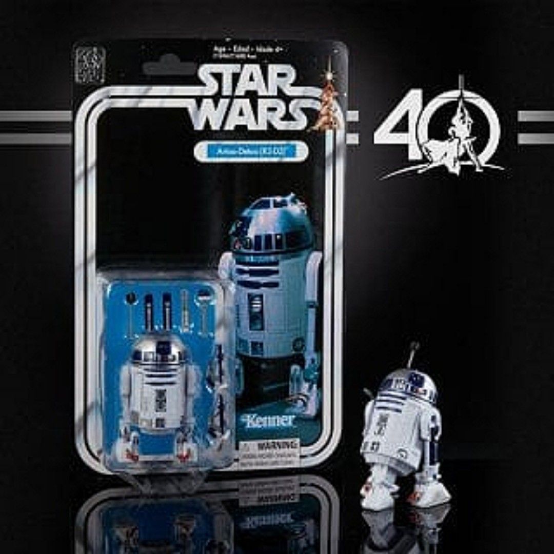 Hasbro Star Wars: Artoo Detoo (R2-D2) - Black Series 40th Anniversary ...
