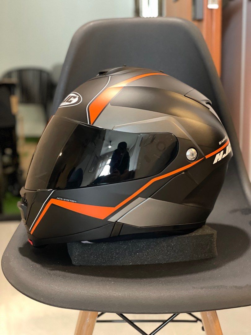 HJC max 2 modular., Motorcycles, Motorcycle Apparel on Carousell