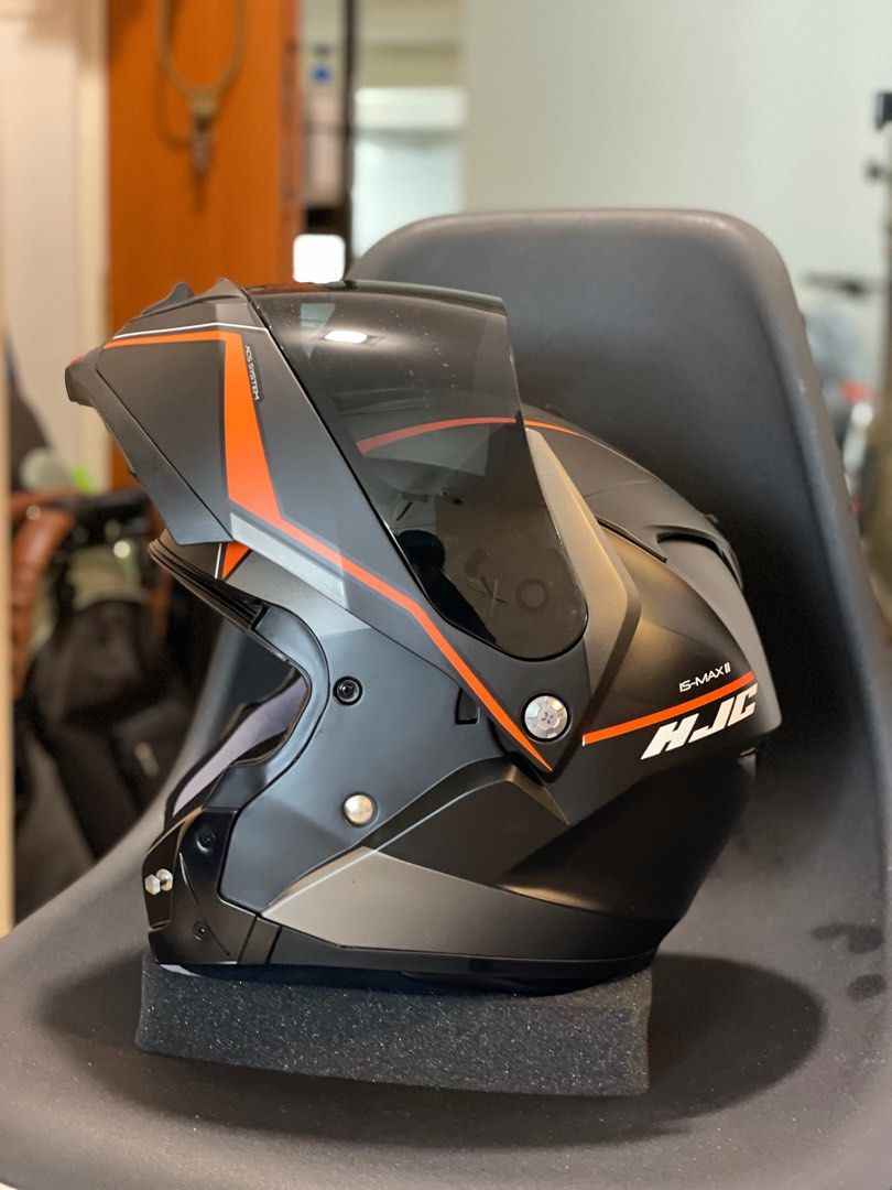 HJC max 2 modular., Motorcycles, Motorcycle Apparel on Carousell