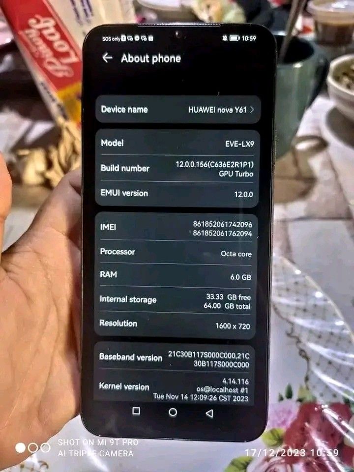 Huawei nova Y61 6/64Gb, Mobile Phones & Gadgets, Mobile Phones, Android ...