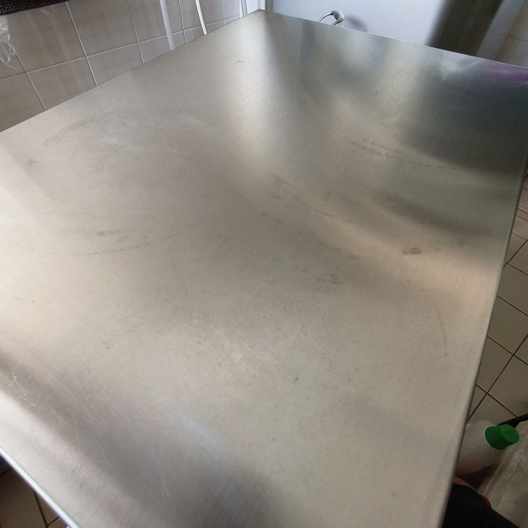 IKEA Applaro Klasen solid wood trolley with stainless steel top ...