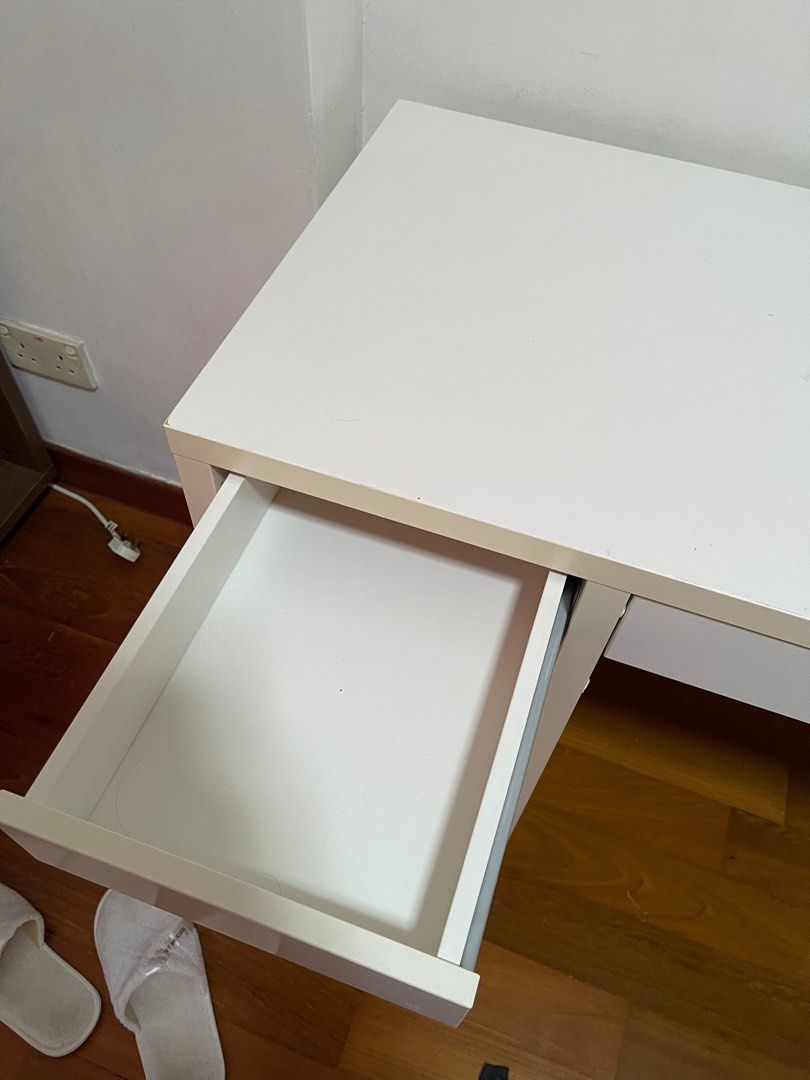 IKEA MICKE 105 x 50cm desk, Furniture & Home Living, Furniture, Tables ...