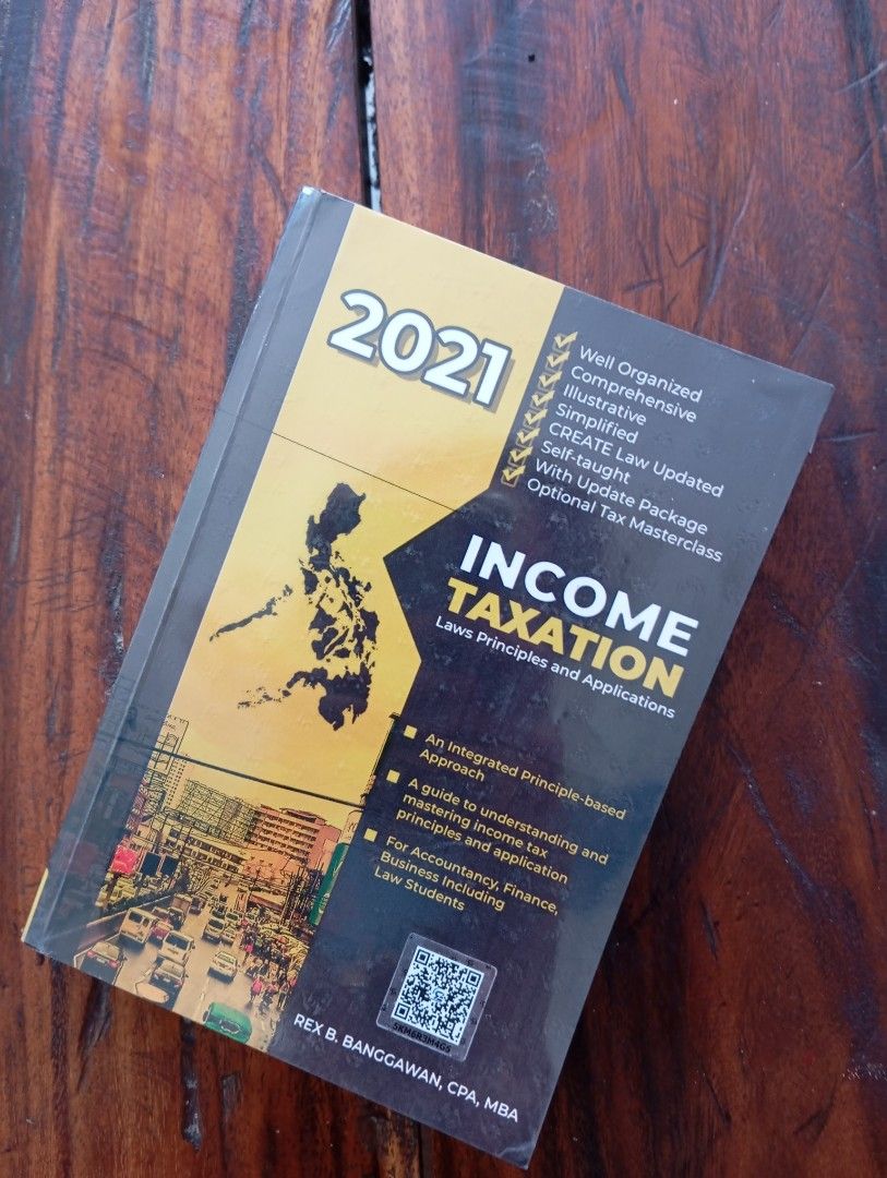 Income Taxation by Rex Banggawan 2021 Edition, Hobbies & Toys, Books ...