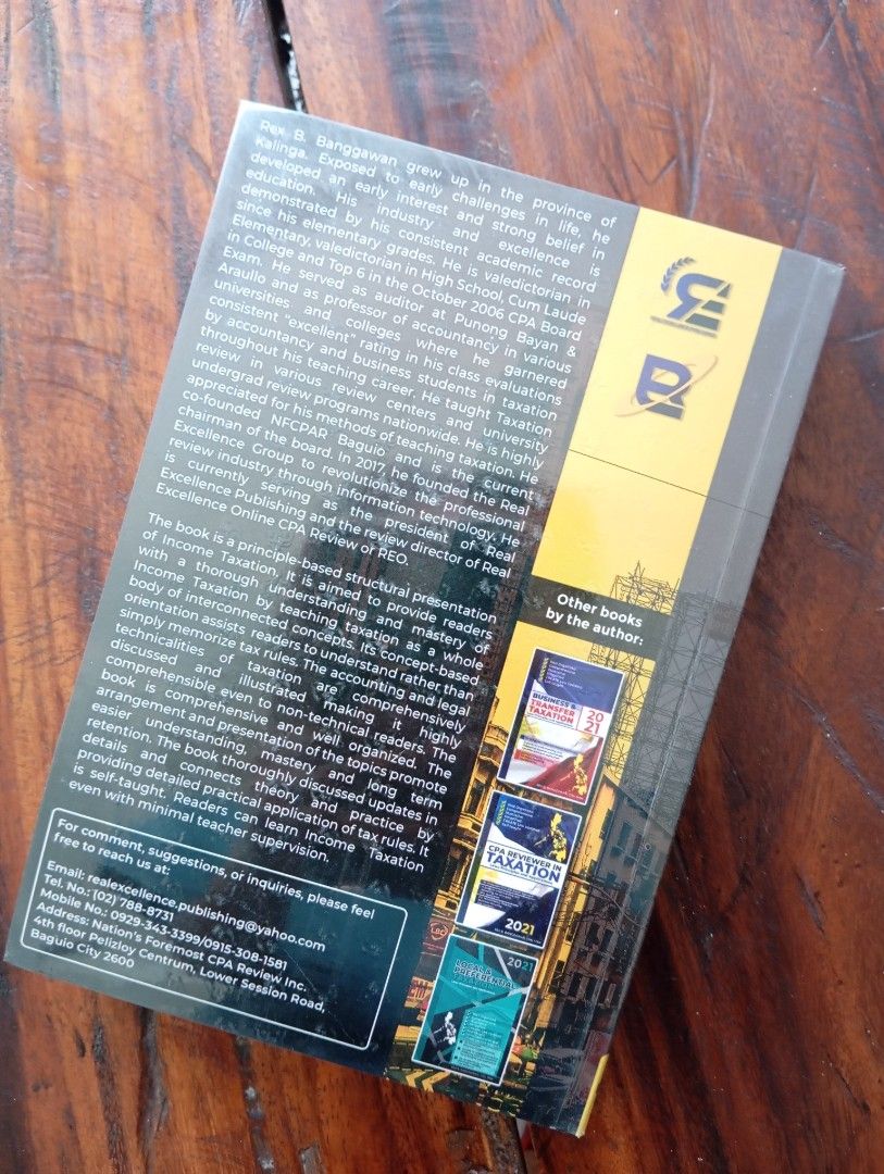 Income Taxation by Rex Banggawan 2021 Edition, Hobbies & Toys, Books ...