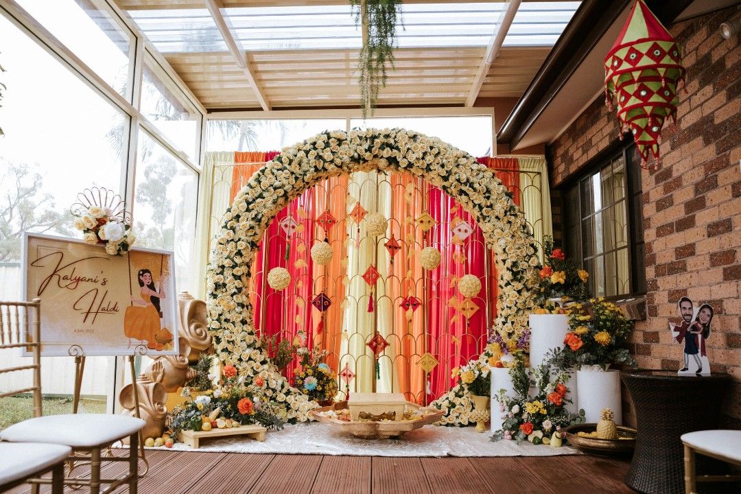 Indian wedding setup ceremony setup pakej perkahwinan pelamin garden ...