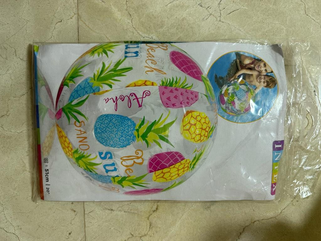 Intex rubber pool ball, Hobbies & Toys, Toys & Games on Carousell