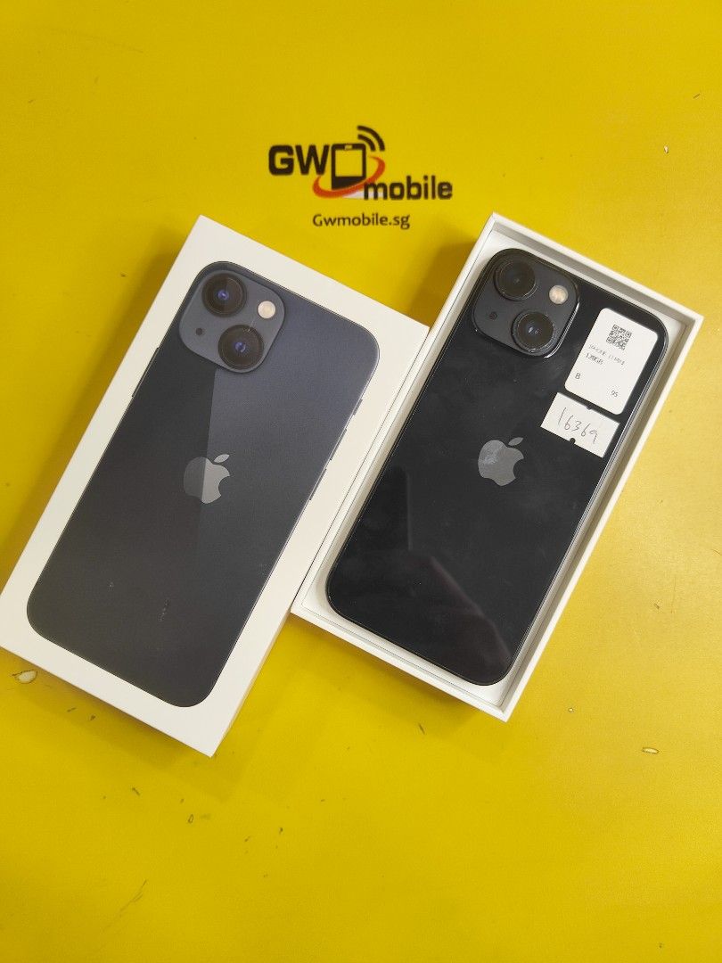 iPhone 13 Mini Midnight 128GB, Mobile Phones & Gadgets, Mobile Phones ...