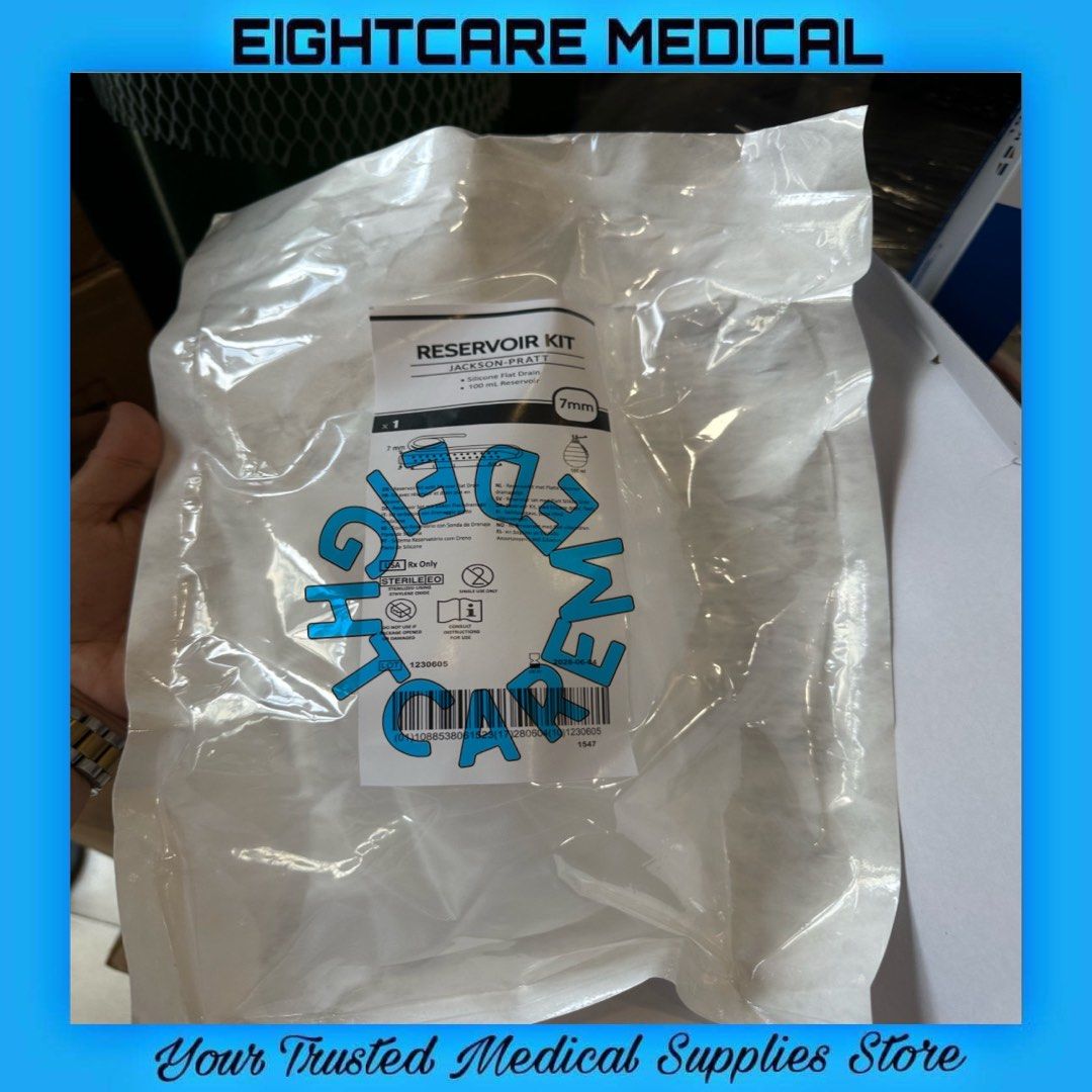 Jackson-Pratt Drain | Reservoir Kit, Health & Nutrition, Medical ...