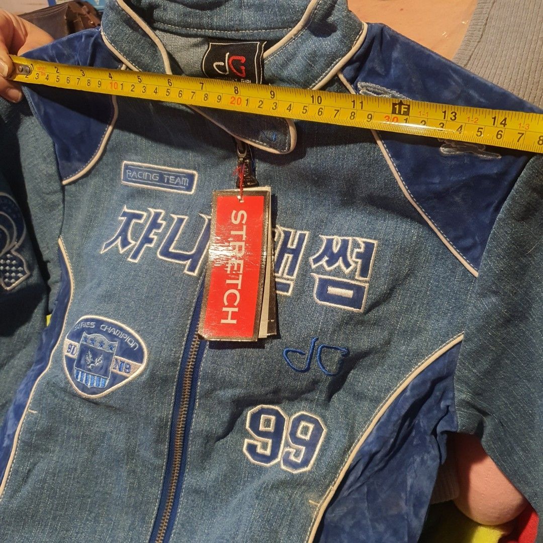 Johnny Girl denim jacket, Babies & Kids, Babies & Kids Fashion on Carousell