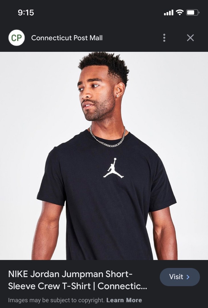 Jordan mid logo, Men's Fashion, Activewear on Carousell