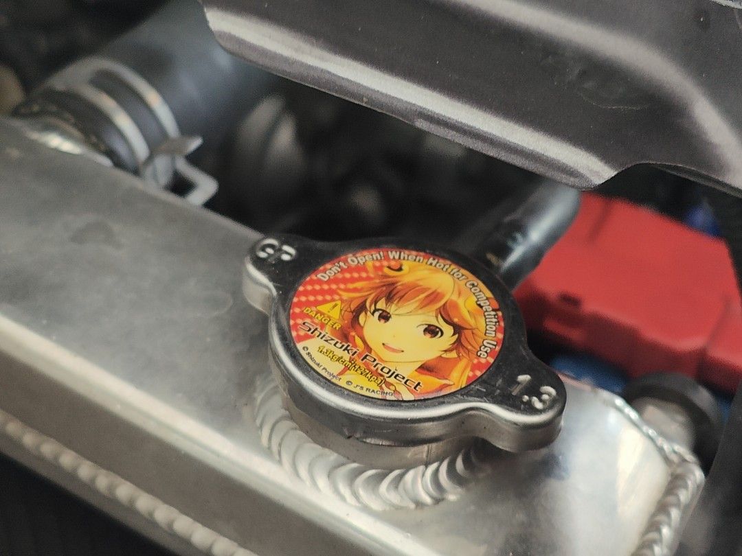 Js racing radiator cap copy 1.3 bar made in japan big head shizuki ...