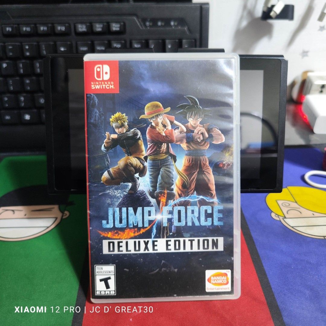 Jump Force Deluxe Edition Switch Game, Video Gaming, Video Games ...