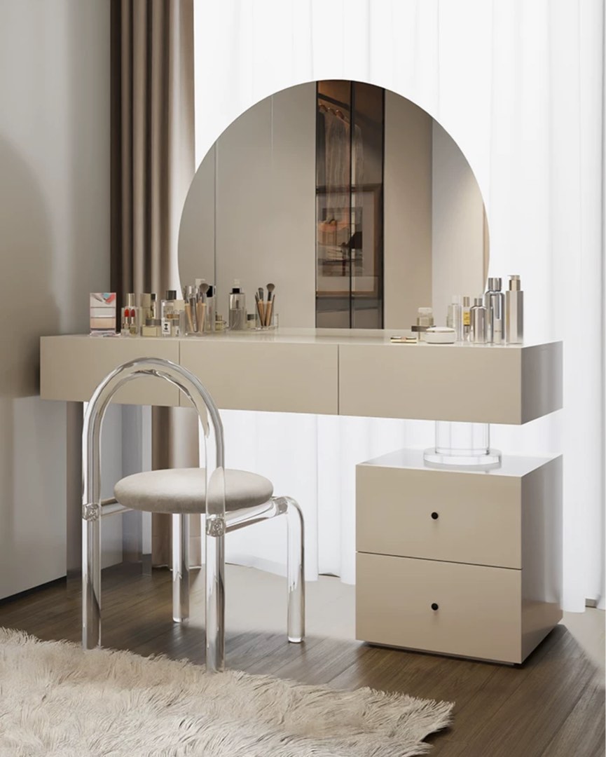 KALIV Modern Vanity Table Set, Furniture & Home Living, Furniture ...