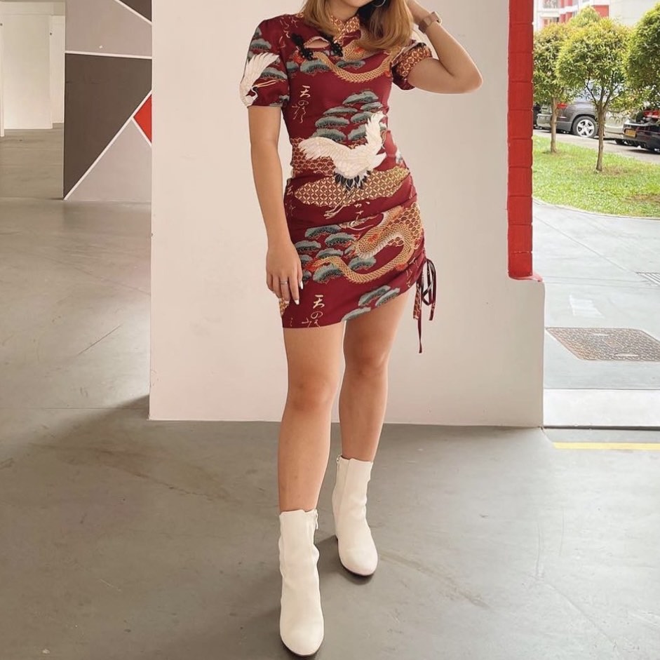 Kayelle CheongSam Dress, Women's Fashion, Dresses & Sets, Dresses on ...