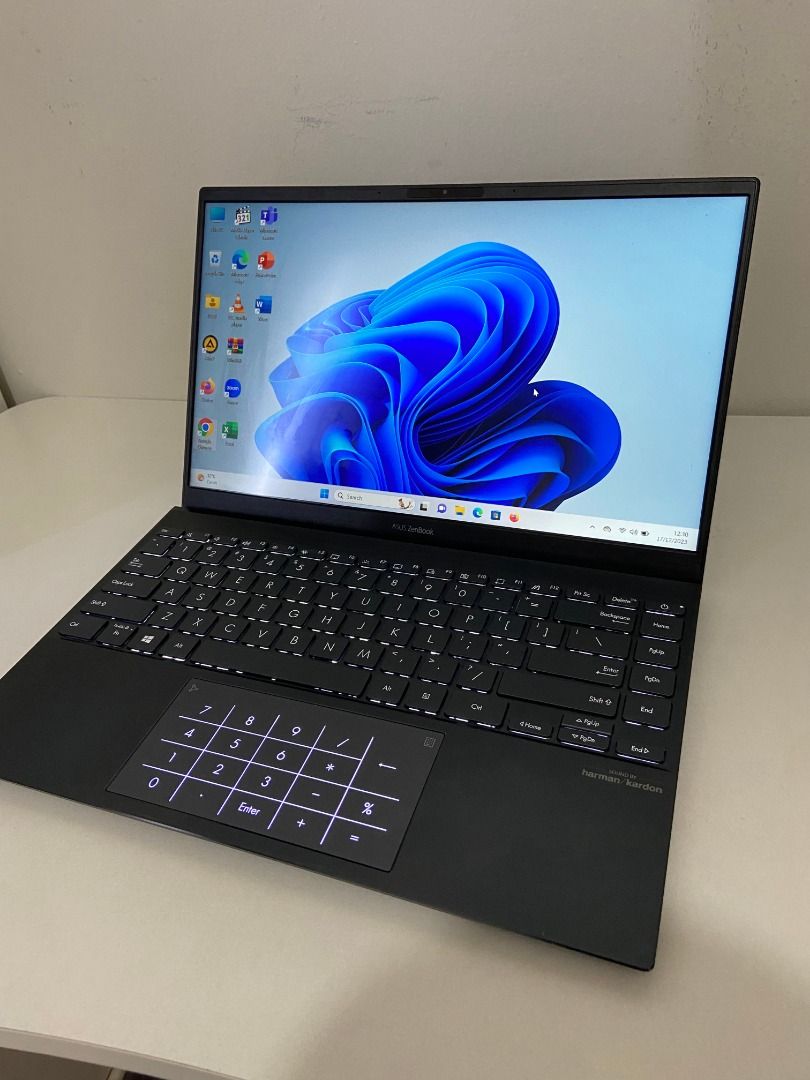Laptop Asus Zenbook 14 UX425IA RYZEN 7-4700U, Elektronik, Komputer ...