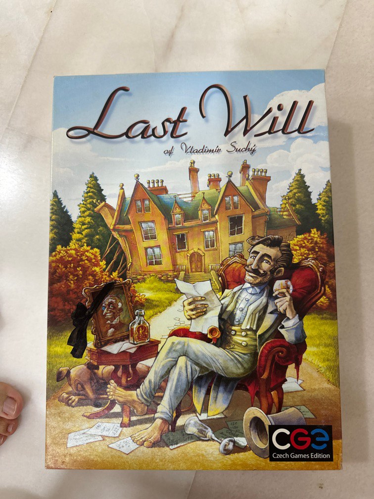 Last Will (Board Game), Hobbies & Toys, Toys & Games on Carousell