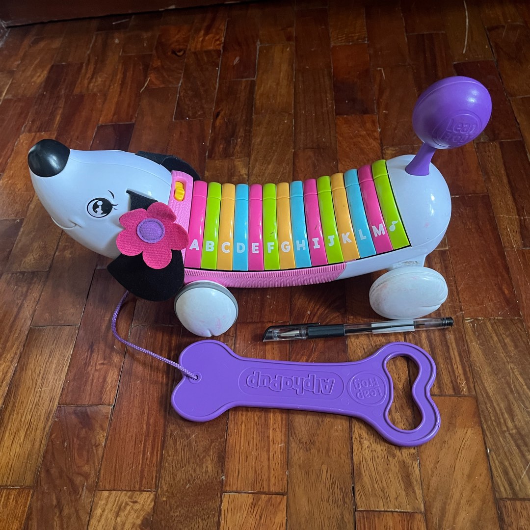Leapfrog dog alphabet letter alphapup, Babies & Kids, Infant Playtime ...
