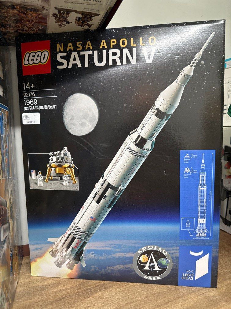 Lego Ideas NASA Apollo Saturn V 92176, Hobbies & Toys, Toys & Games on ...