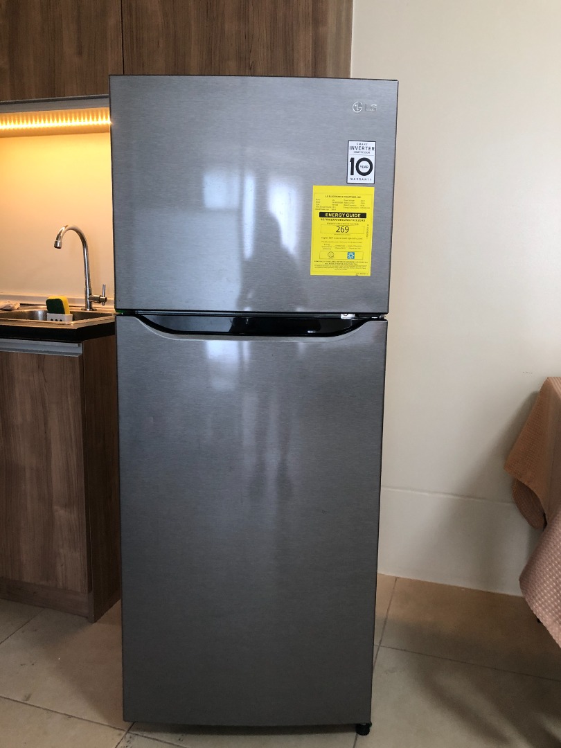 LG Refrigerator-Freezer GR-B202SQBB, TV & Home Appliances, Kitchen ...