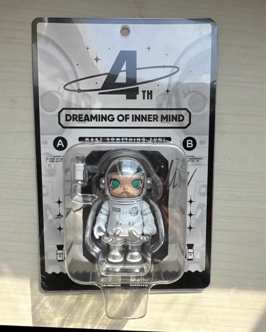 [LIMITED EDITION! POPMART] POPMART SPACE MOLLY 4TH ANNIVERSARY ...