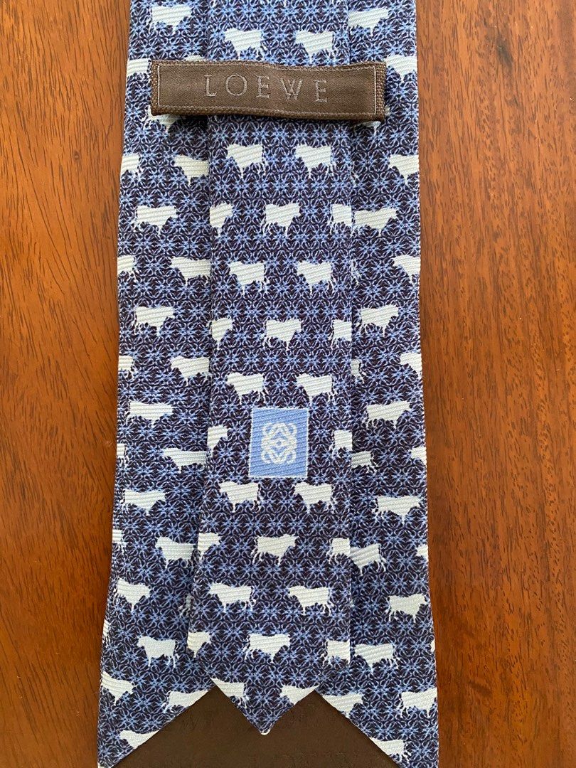 Loewe Silk Tie, Men's Fashion, Watches & Accessories, Ties on Carousell