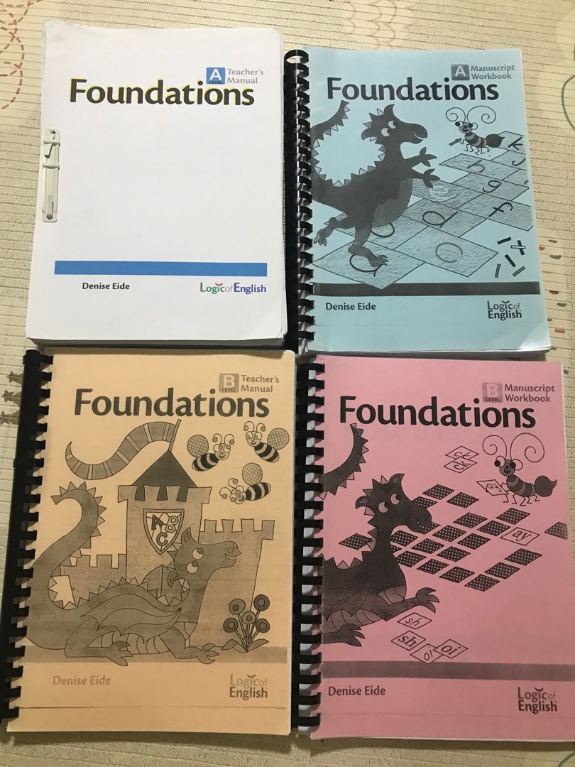 logic of english foundations A & B, Hobbies & Toys, Books & Magazines ...