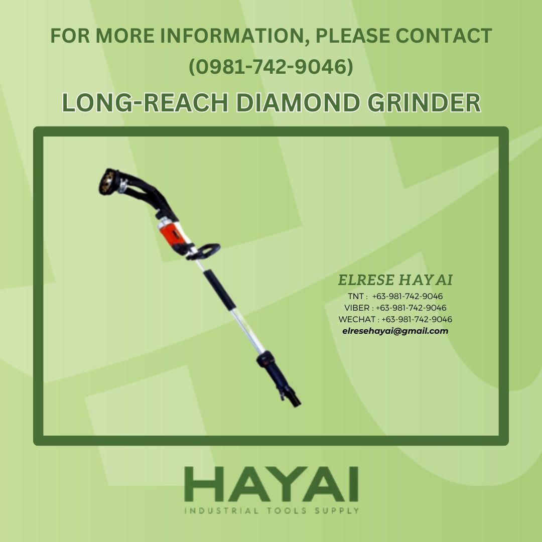 LONG-REACH DIAMOND GRINDER, Commercial & Industrial, Construction Tools ...