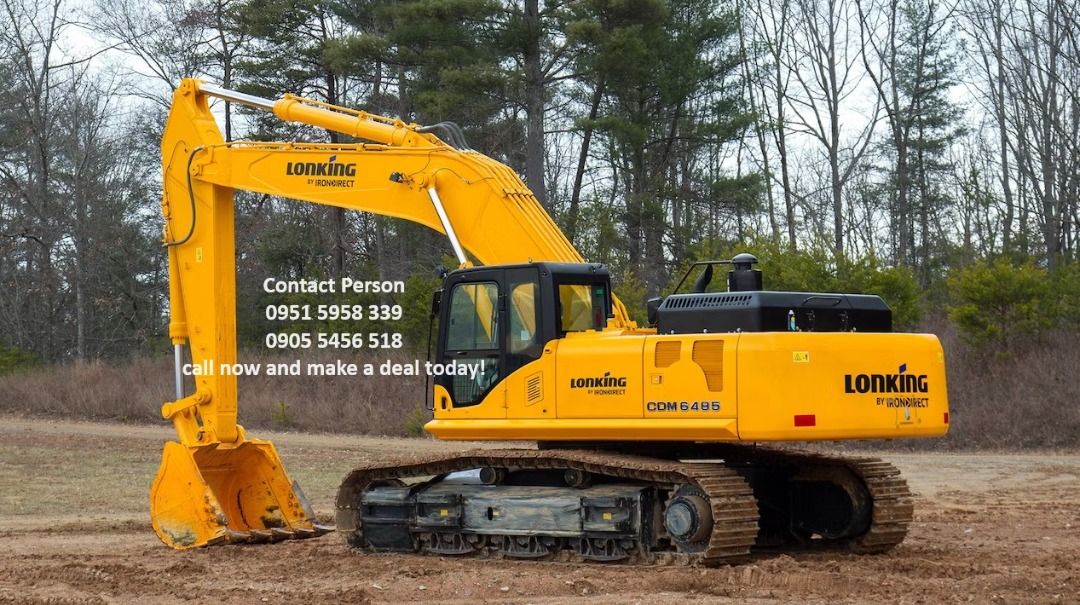 Lonking cdm6485 backhoe excavator 2.2cbm, Special Vehicles, Heavy ...