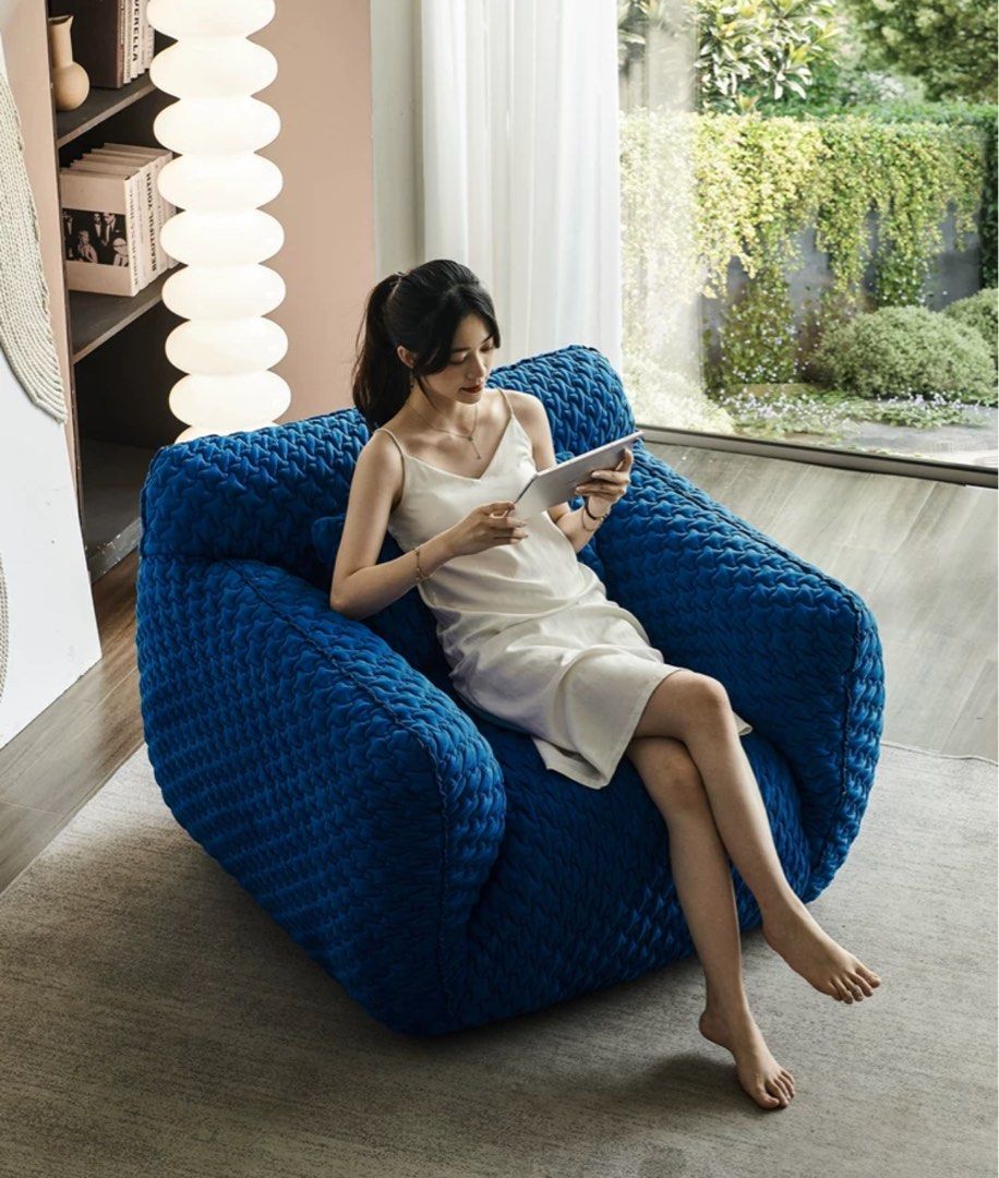 LOTTE Modern Lounge Chair, Furniture & Home Living, Furniture, Chairs ...