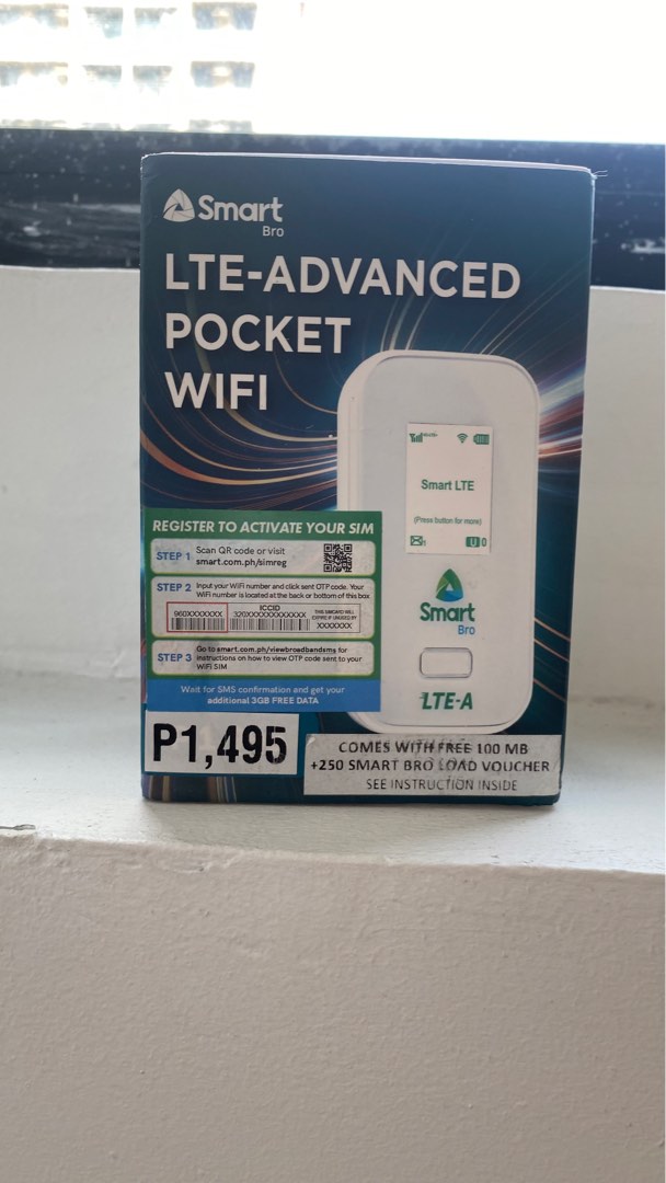 LTE ADVANCED SMART Pocket Wifi, Computers & Tech, Office & Business ...