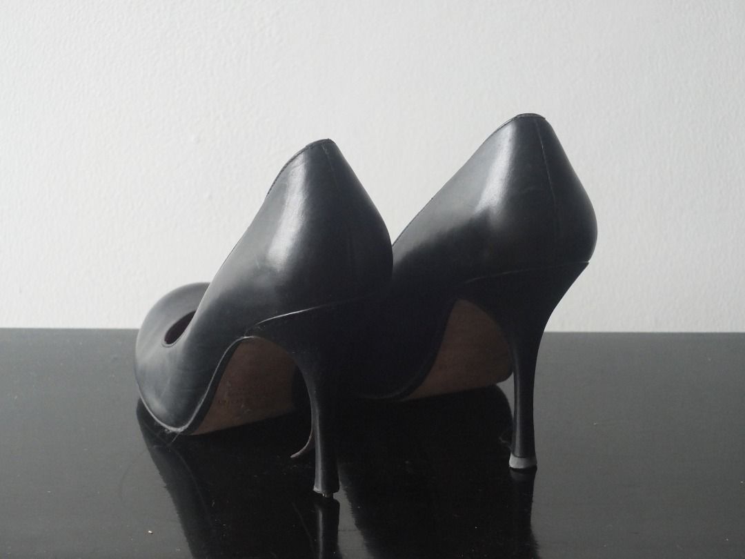 Max Studio Black Heels, Women's Fashion, Footwear, Heels on Carousell