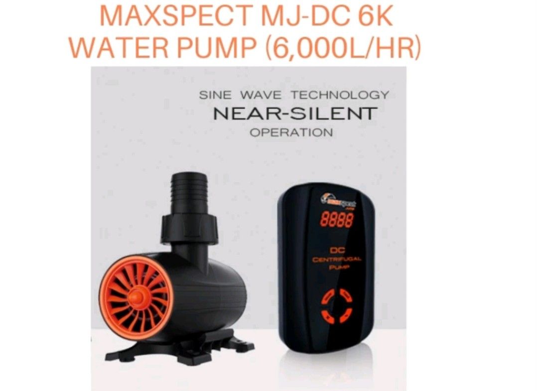 Maxspect Jump 6k Aquarium Return Pump, Pet Supplies, Homes & Other Pet ...