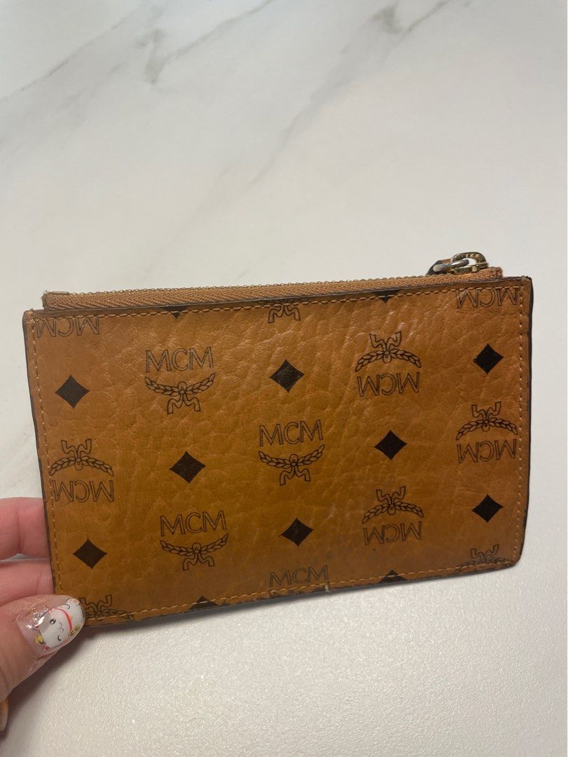 MCM Coin Card Key Pouch, Luxury, Bags & Wallets on Carousell