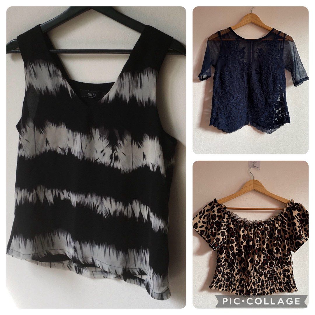 MDS Temt Valley Girl blouses, Women's Fashion, Tops, Blouses on Carousell