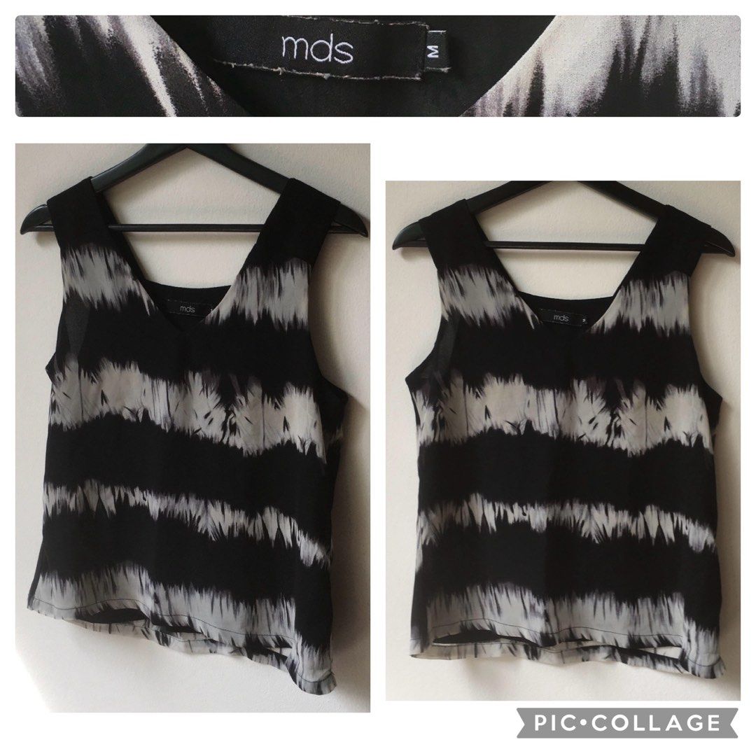 MDS Temt Valley Girl blouses, Women's Fashion, Tops, Blouses on Carousell