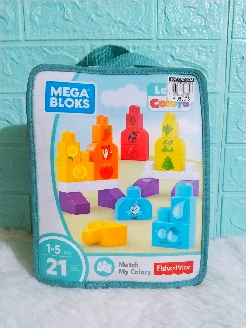 Mega Bloks First Builders Match My Colors Building Kit, Babies & Kids ...