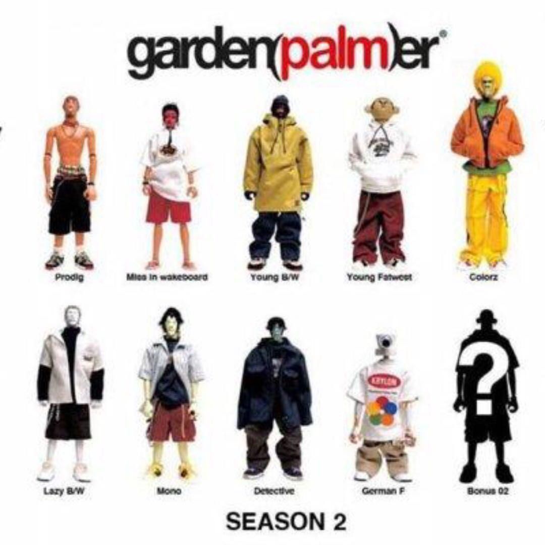 Michael Lau x How2Work - Crazysmiles - Garden(Palm)er 1/12 Action Figure Set (Season 2), Hobbies ...
