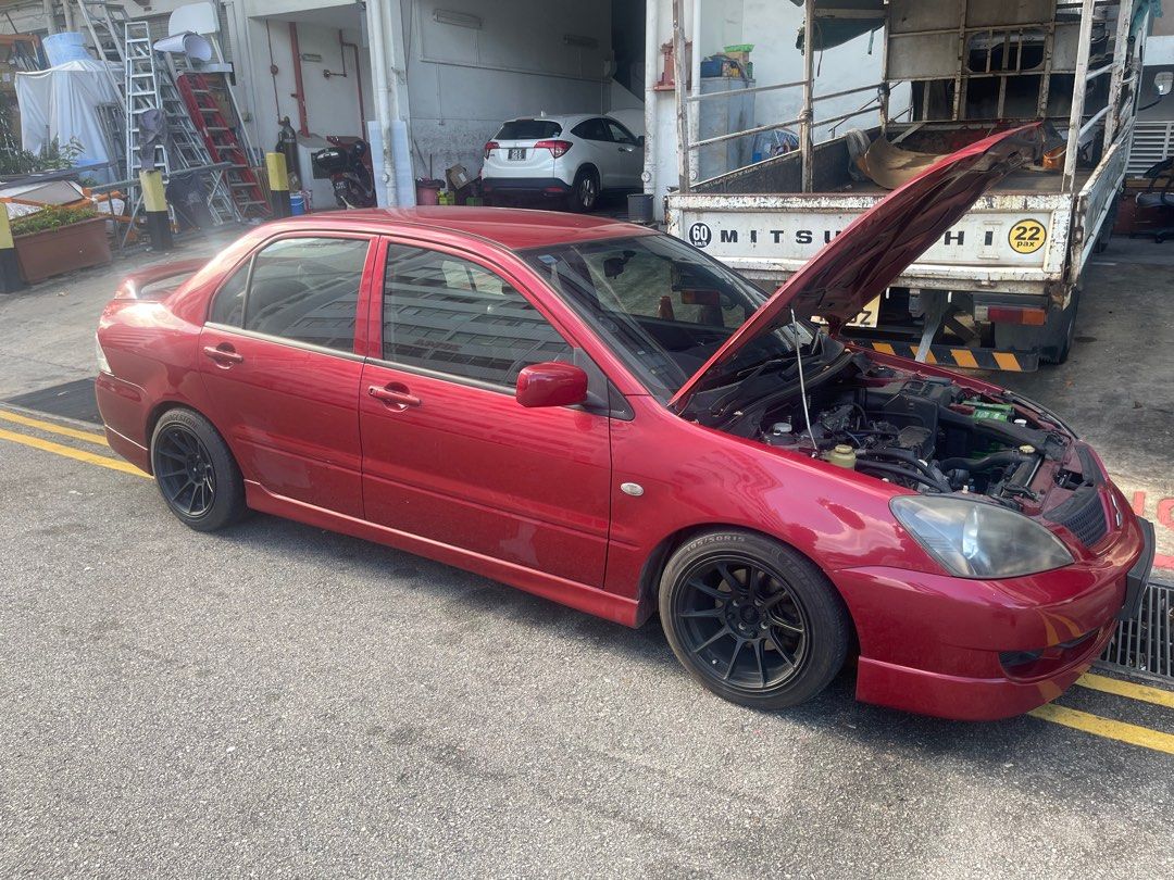 CS3 Mitsubishi lancer glx 1.6A dekit BC coilover / XXR rims, Car ...