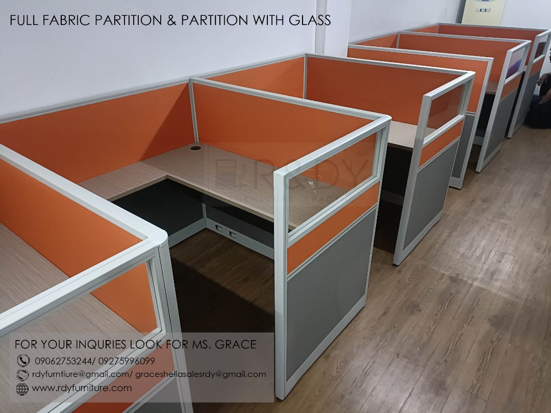Modular Office Partition/ Workstation/ Cubicle, Furniture & Home Living ...