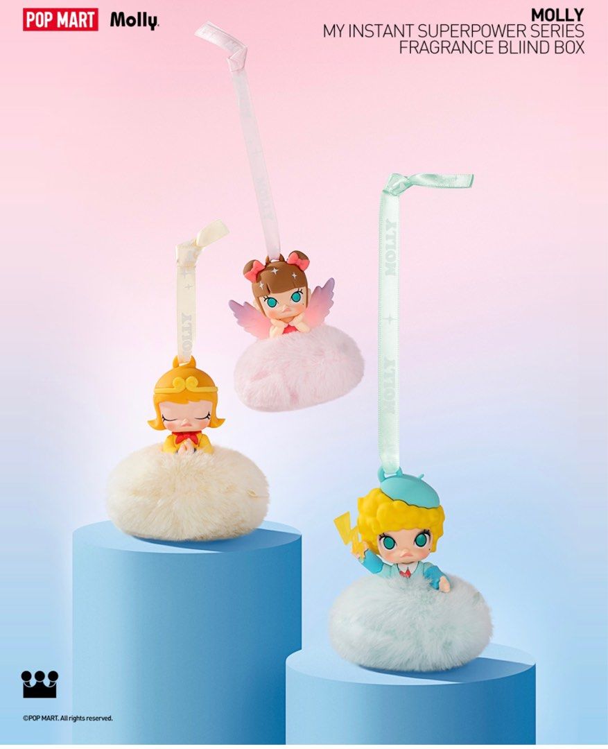 MOLLY MY INSTANT SUPER POWER SERIES FRAGRANCE BLIND BOX POPMART / FULL ...