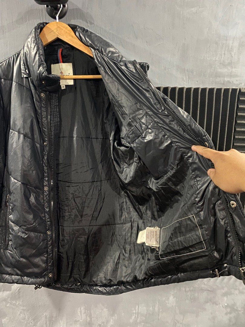 Moncler semi puffer jacket, Men's Fashion, Coats, Jackets and Outerwear ...