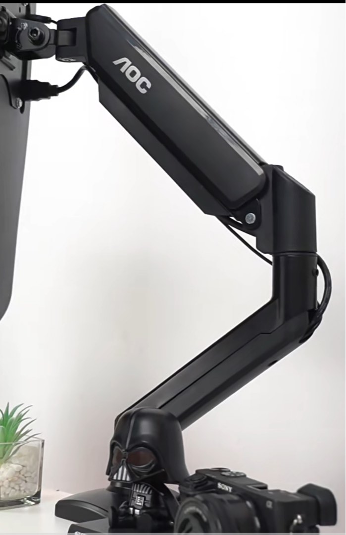 Monitor Arm Computer Stand Ergonomic Desktop Stand Fully Adjustable ...