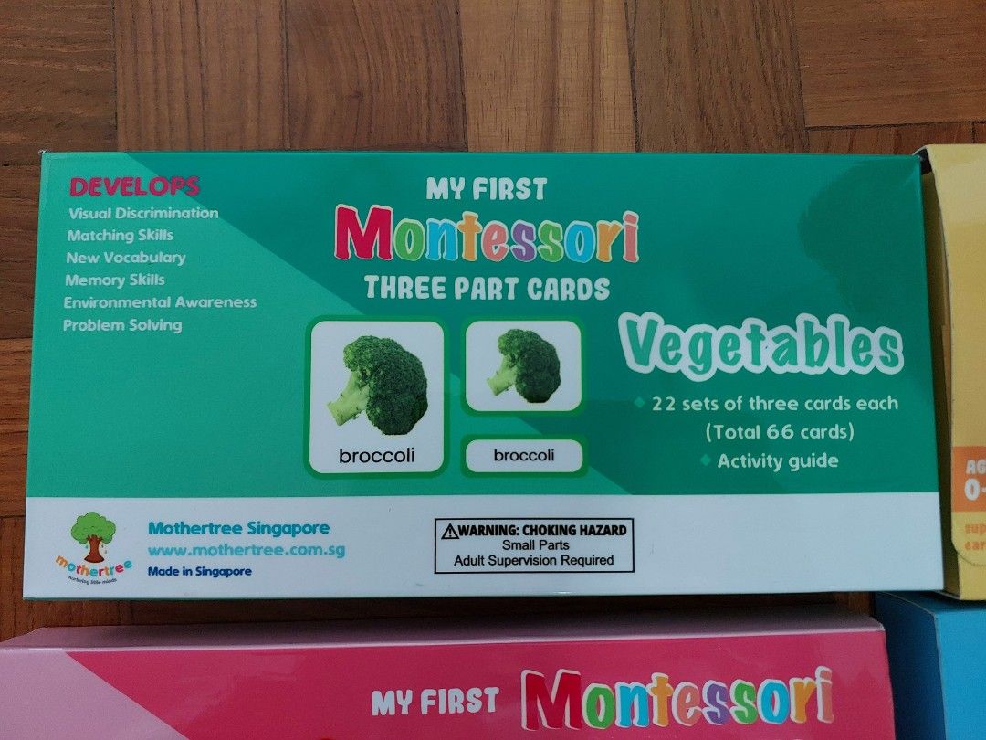 Montessori flash cards multi use, Hobbies & Toys, Toys & Games on Carousell