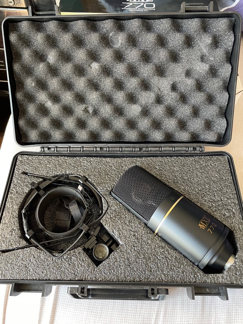 MXL 770 Cardioid Condenser Microphone, Audio, Microphones on Carousell