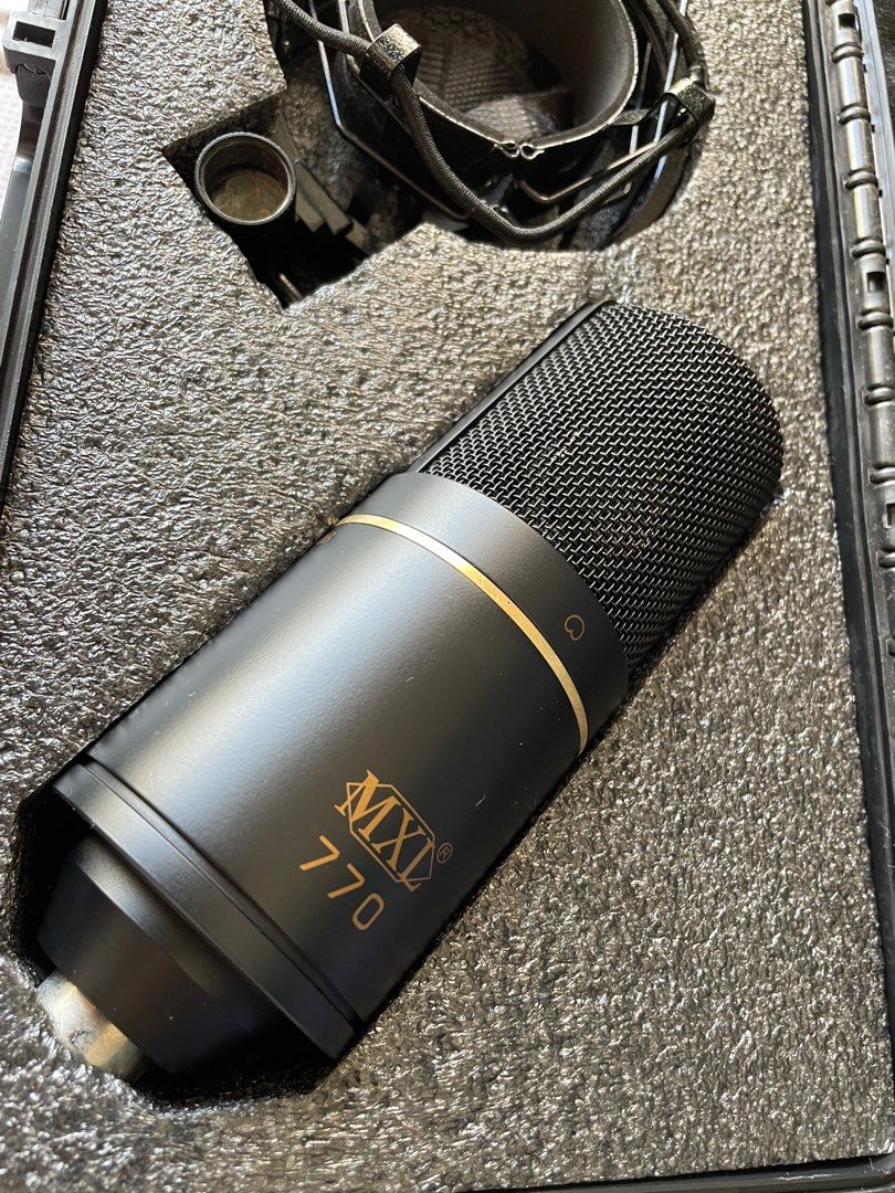 MXL 770 Cardioid Condenser Microphone, Audio, Microphones on Carousell
