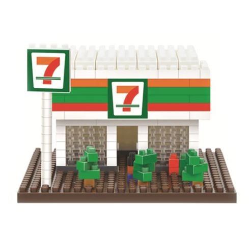 NANO BLOCK 7-Eleven Convenience Store Mart, Hobbies & Toys, Toys ...