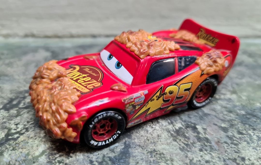 NATURE DRIVE LIGHTNING McQUEEN - Mattel Disney Pixar Cars 1:55 Diecast ...