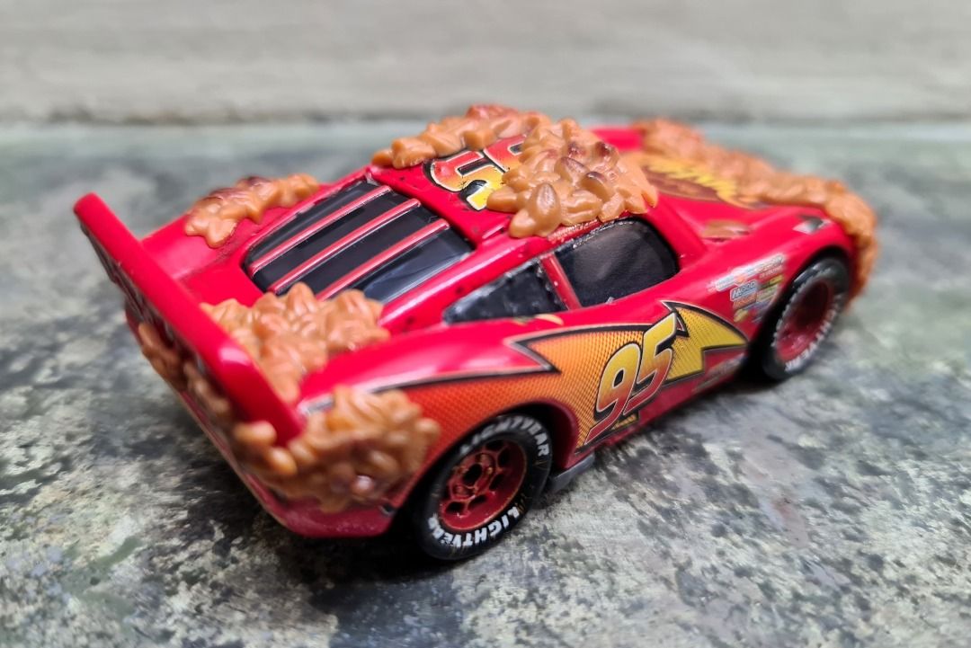 NATURE DRIVE LIGHTNING McQUEEN - Mattel Disney Pixar Cars 1:55 Diecast ...