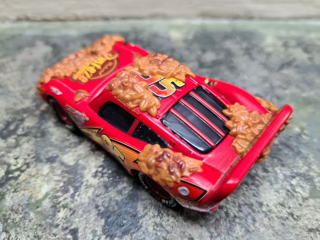 NATURE DRIVE LIGHTNING McQUEEN - Mattel Disney Pixar Cars 1:55 Diecast ...