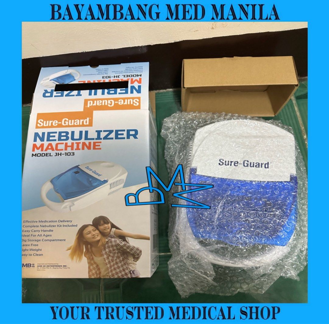 Nebulizer Machine Heavy Duty for Adult and Pedia, Health & Nutrition ...